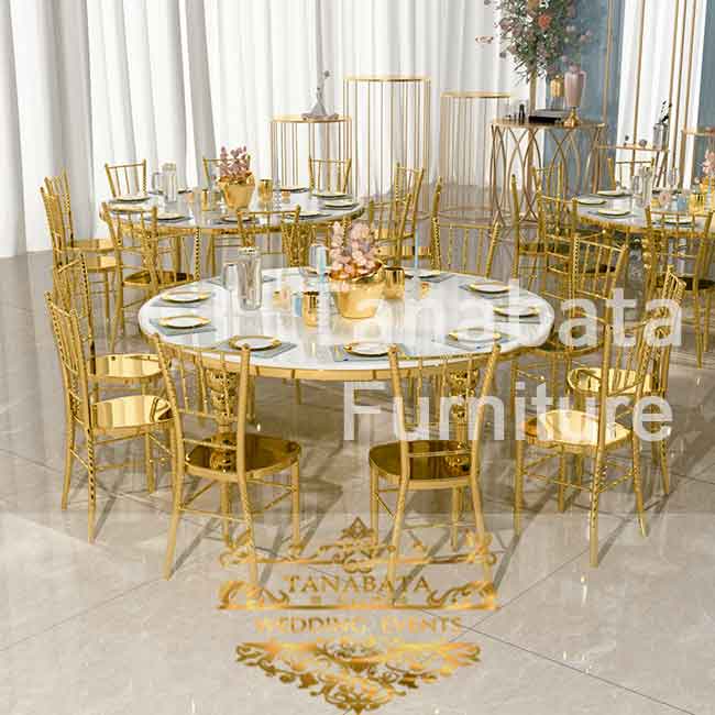 Hotel Banquet Hall Round Event Table Tanabata