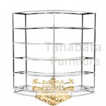 Luxury Gold Large Wine Rack For Wall Tanabata