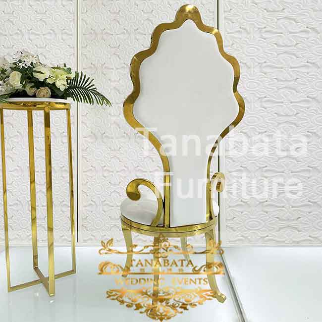 Bride And Groom Gold Throne Chair Wedding Tanabata