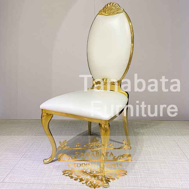 High Back Wedding Event Chair Luxury Tanabata