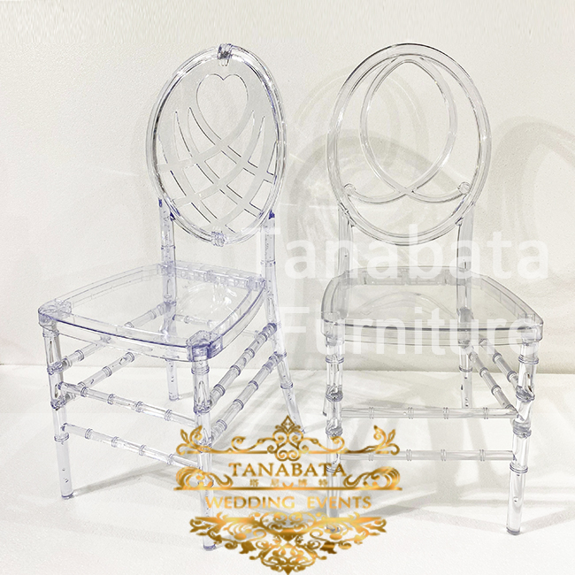 Wedding Clear Phoenix Chair For Events Tanabata