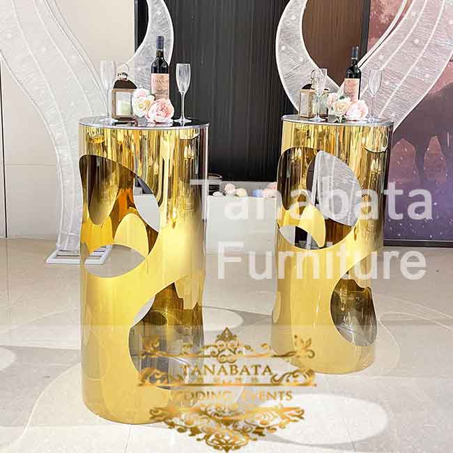 Cocktail Round Table Tanabata Wedding Furniture