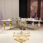 Wedding Celebration Antique Half Moon Tables Tanabata