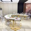 Wedding Events Center Table Golden Metal Tanabata